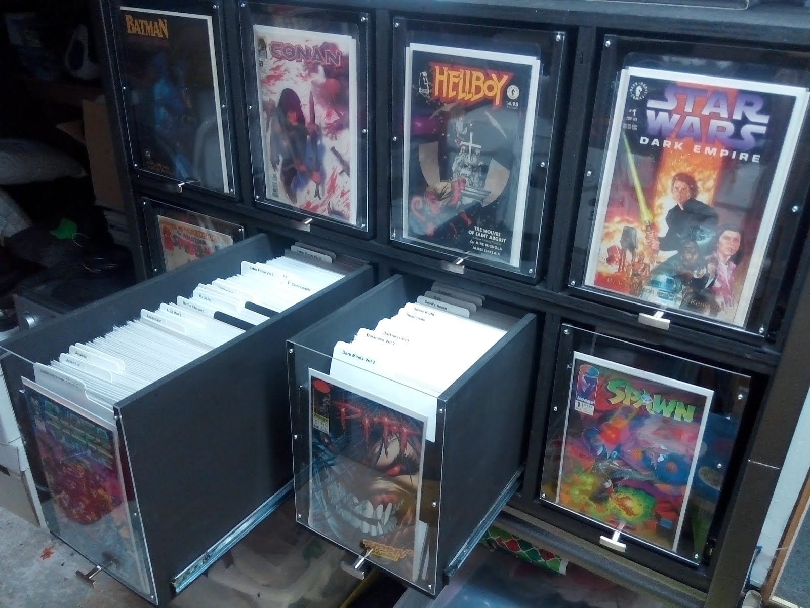 Building comic book storage (seeking carpenter) | GigMarket