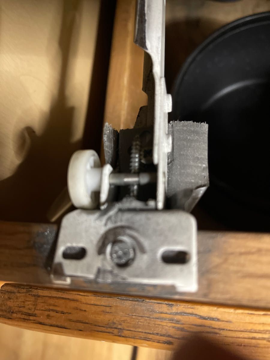 Kitchen drawer rail bracket repair or replaces | GigMarket